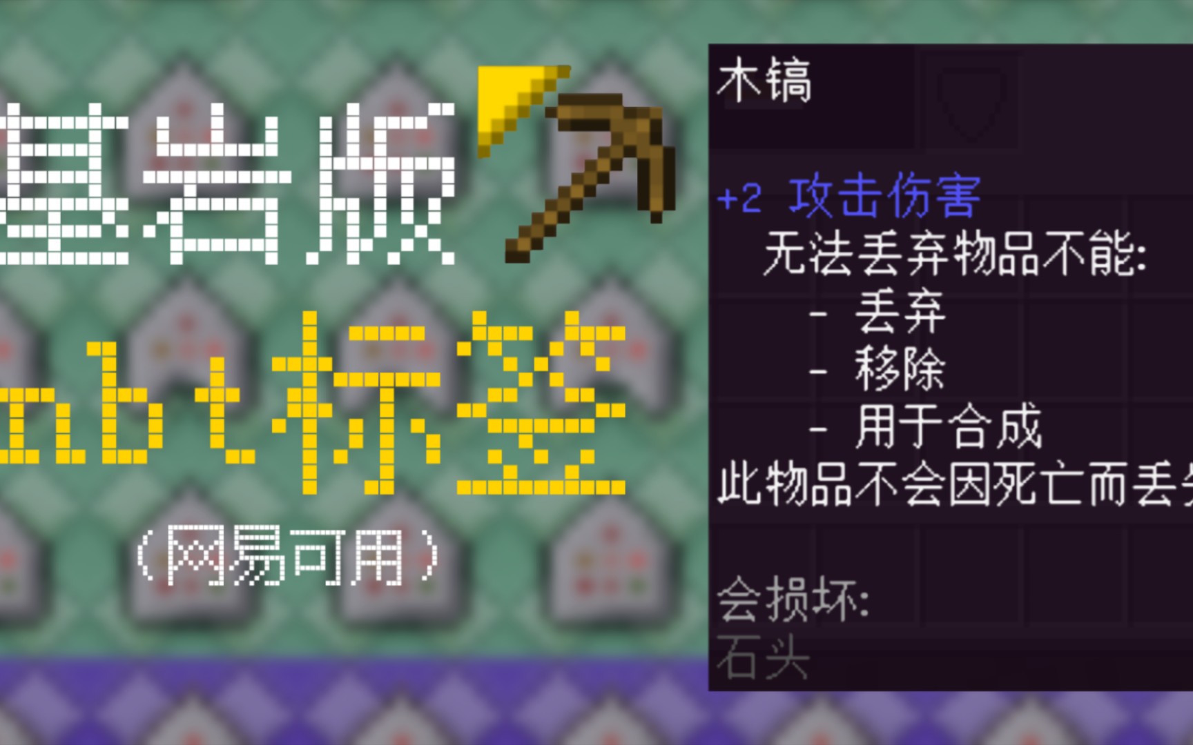 【MCBE】基岩版可用的四种“nbt标签”(附笔记)