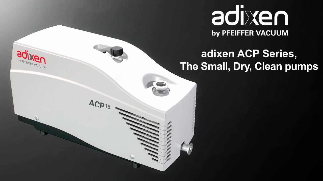 普发真空 ACP系列多级罗茨干泵工作原理视频