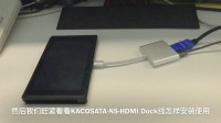 原装Kacosata 任天堂Switch dock底座 NS迷你HDMI Type-C转接器