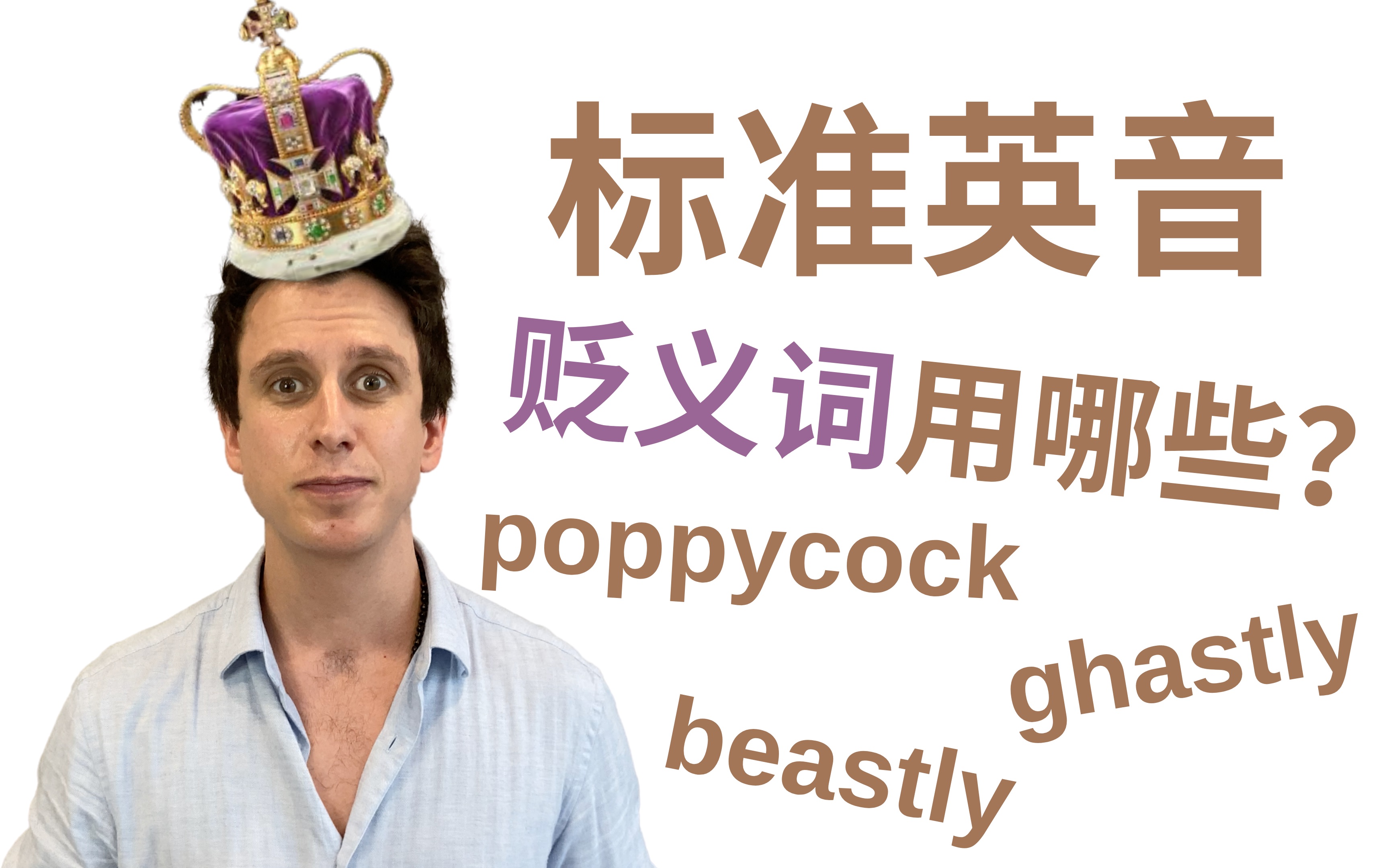 标准英音系列:会骂人还不够,要会用「贬义词」!