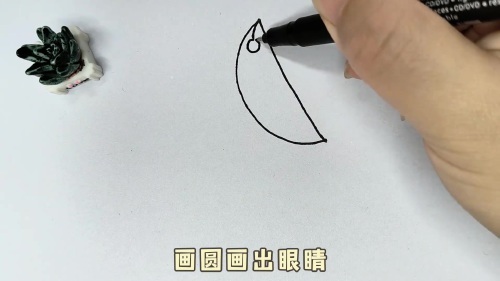 鱼怎么画才恐怖?恐怖的鲨鱼简笔画的画法来了