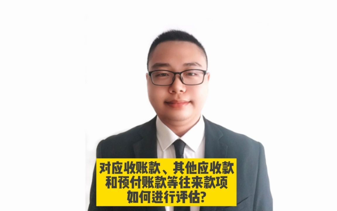 对应收账款、其他应收款和预付账款等往来款项,如何进行评估?