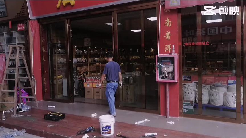 不锈钢有框玻璃门#玉林 #专业生产厂家 #实景拍摄