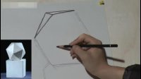 速写风景教程基础素描教学-石膏几何体素描-长方体