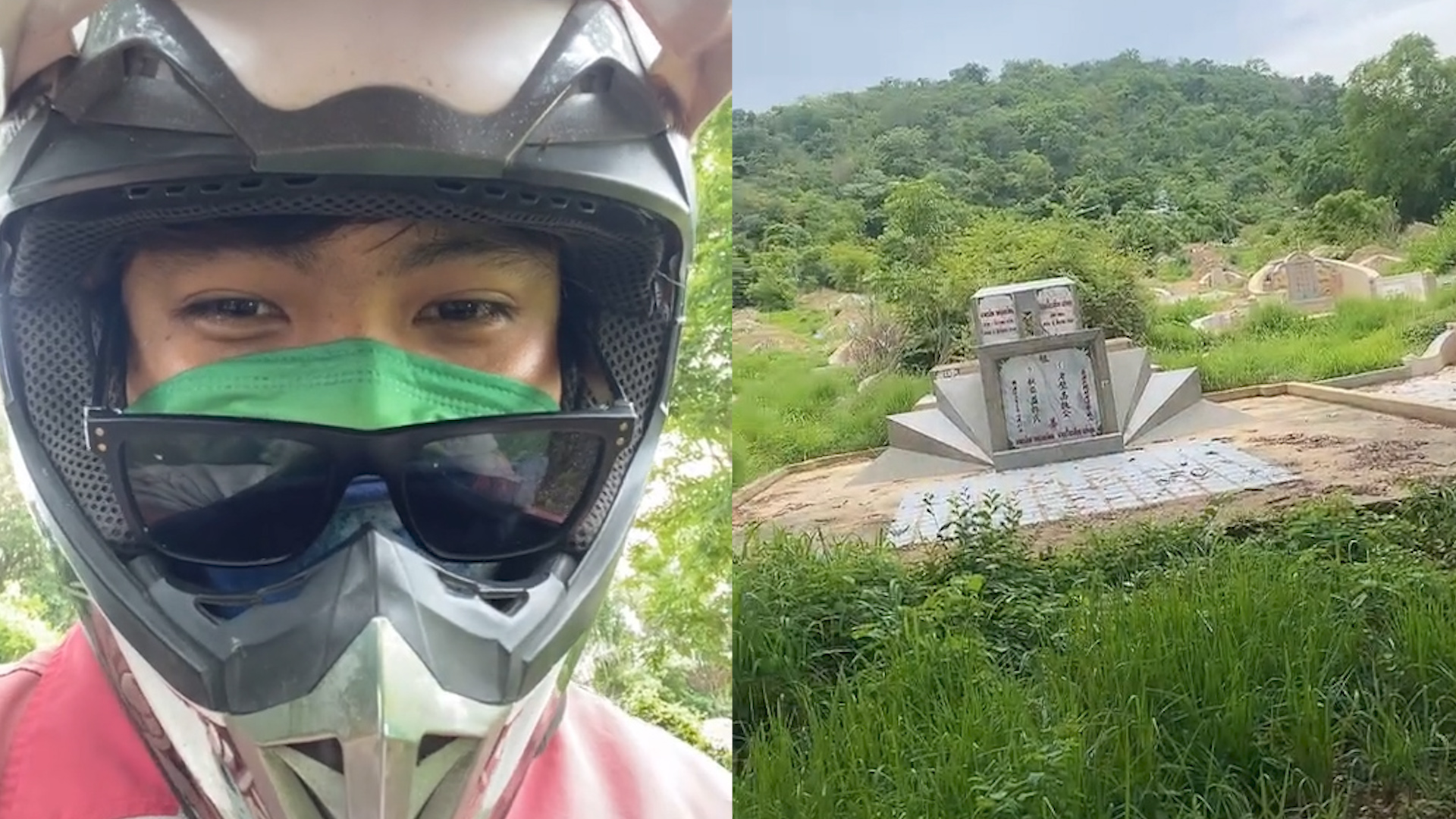 外卖员按指定地址送餐,目的地是公墓无人接餐,环顾四周后背发凉