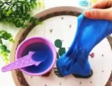 做泥没有成型水咋办?家里材料调个简易成型水,好玩不伤手