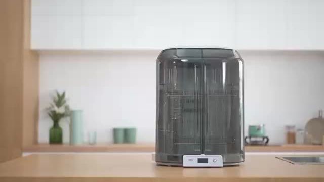 #科技改变生活 #科技改变生活,韩加立式小型家用消毒碗柜