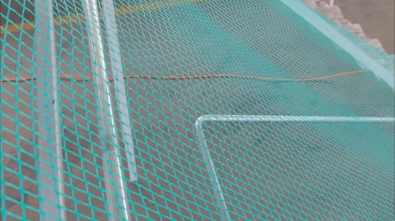 塑料方格网设备Pe围栏网机械,警示网生产线