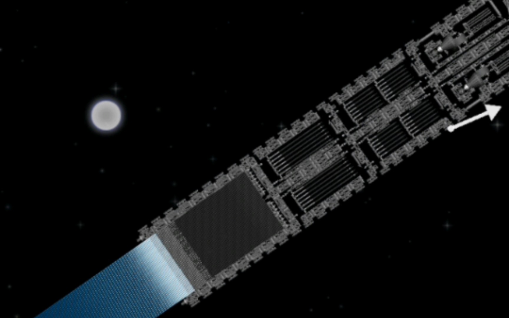 航天模拟器(浩二),巨物利维坦,恒星级战舰,秒杀虎鲸