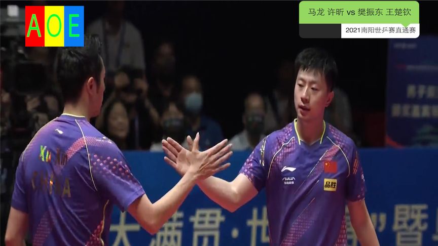 马龙 许昕 vs 樊振东 王楚钦 十五佳球 男双决赛 2021南阳直通赛