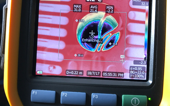 半开箱视频Fluke福禄克高端专业红外线热成像仪Thermo Imager TI450 ...