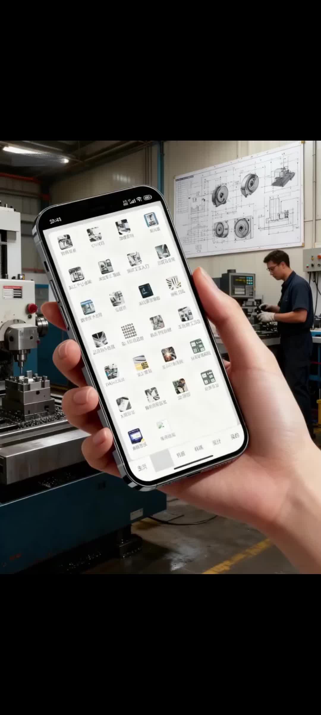 数控系统太多不知道怎么学,用这款手机软件就够了! #数控加工 #数控...