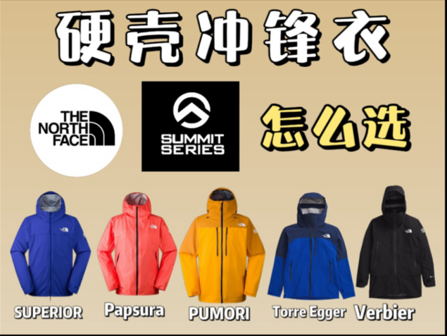 第一件北面巅峰系列硬壳冲锋衣该怎么选?