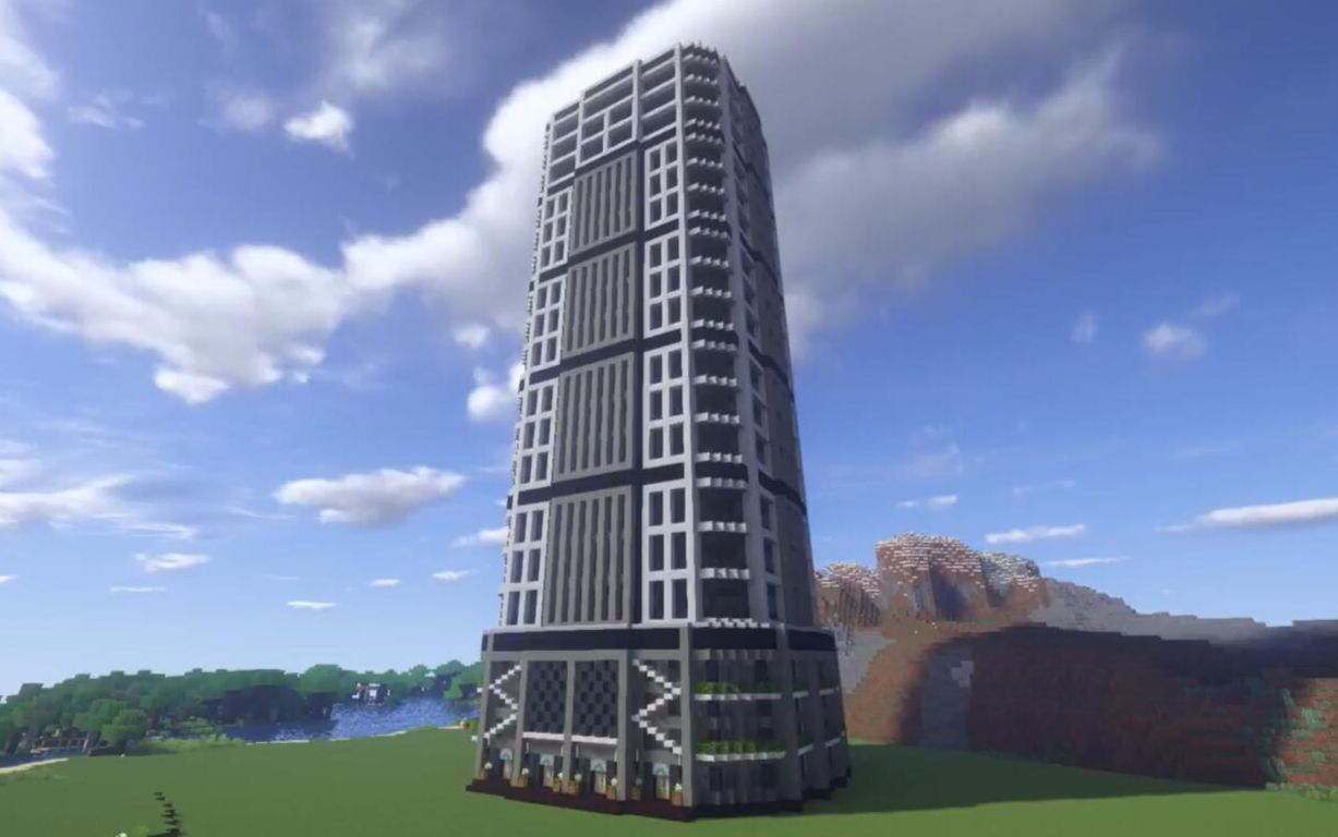 【Minecraft】超高层大厦的建造方法