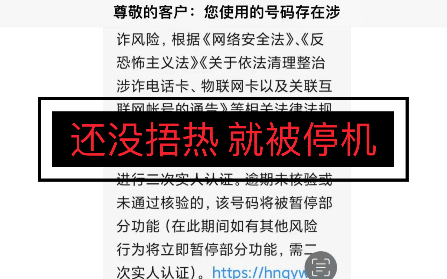 29元95G的电信官方流量卡,还没用一天就被停机,这是被坑了吗?