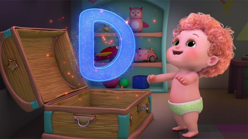 BOBO和好朋友们一起玩认识字母游戏,小朋友们你也学会字母了吗?