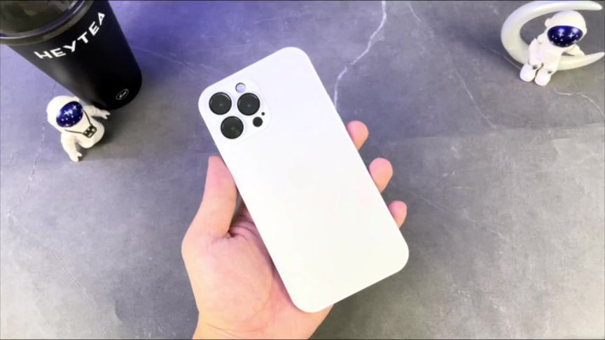 #iphone13promax 防摔钢化磨砂玻璃手机壳,镜头膜保护,不沾指纹