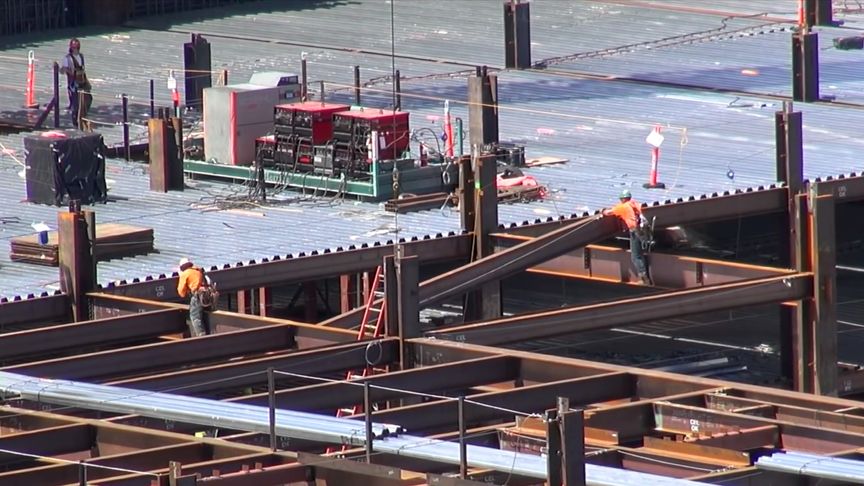 钢结构厂房建造,施工速度快,就是夏天里面上班太热