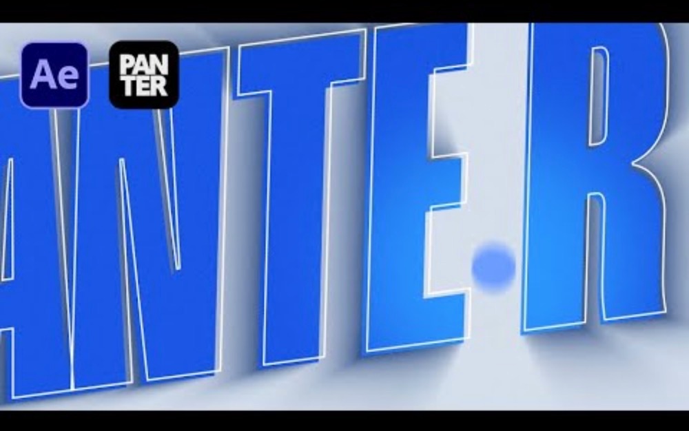 如何在 After Effects 中制作发光文本效果动画第 2 部分 | 动态图形 | 潘特