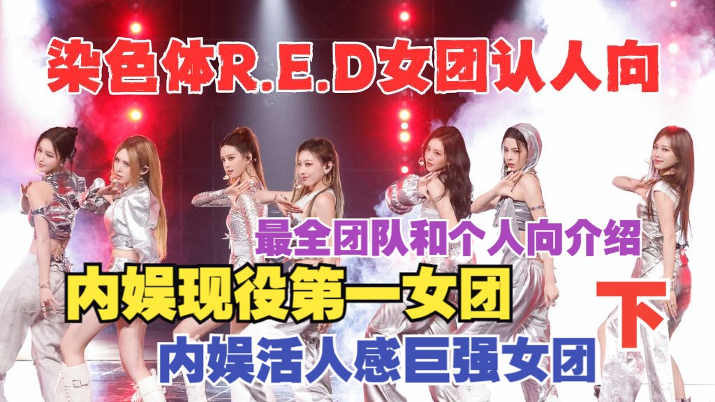 【染色体RED女团认人向】挑战全网最全团队和个人向介绍,内娱现役...