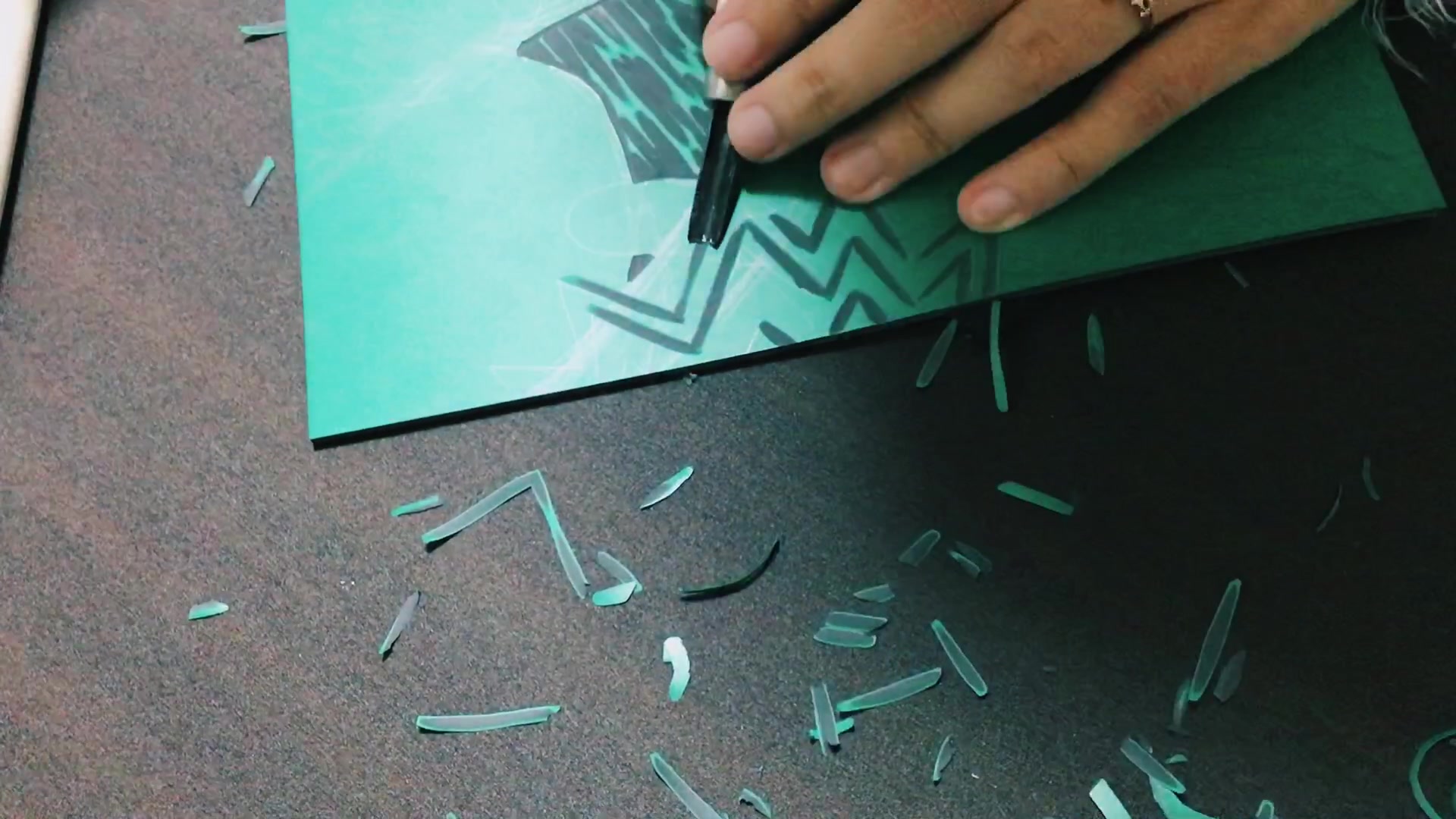 强迫症的福音,刻版画看着真爽