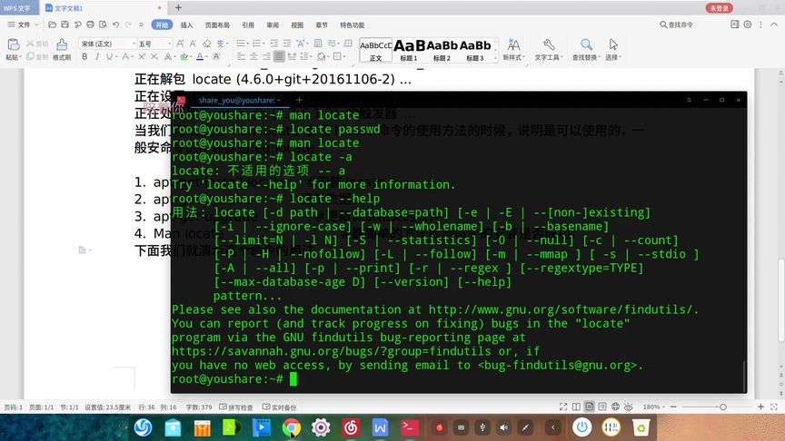 deepin Linux第九期常用命令讲解——locate