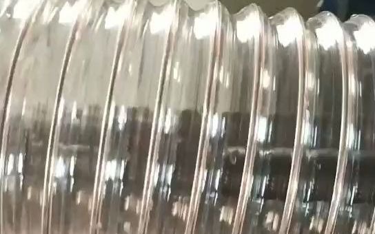 pu钢丝软管 四季柔软耐磨可伸缩pu钢丝吸尘管