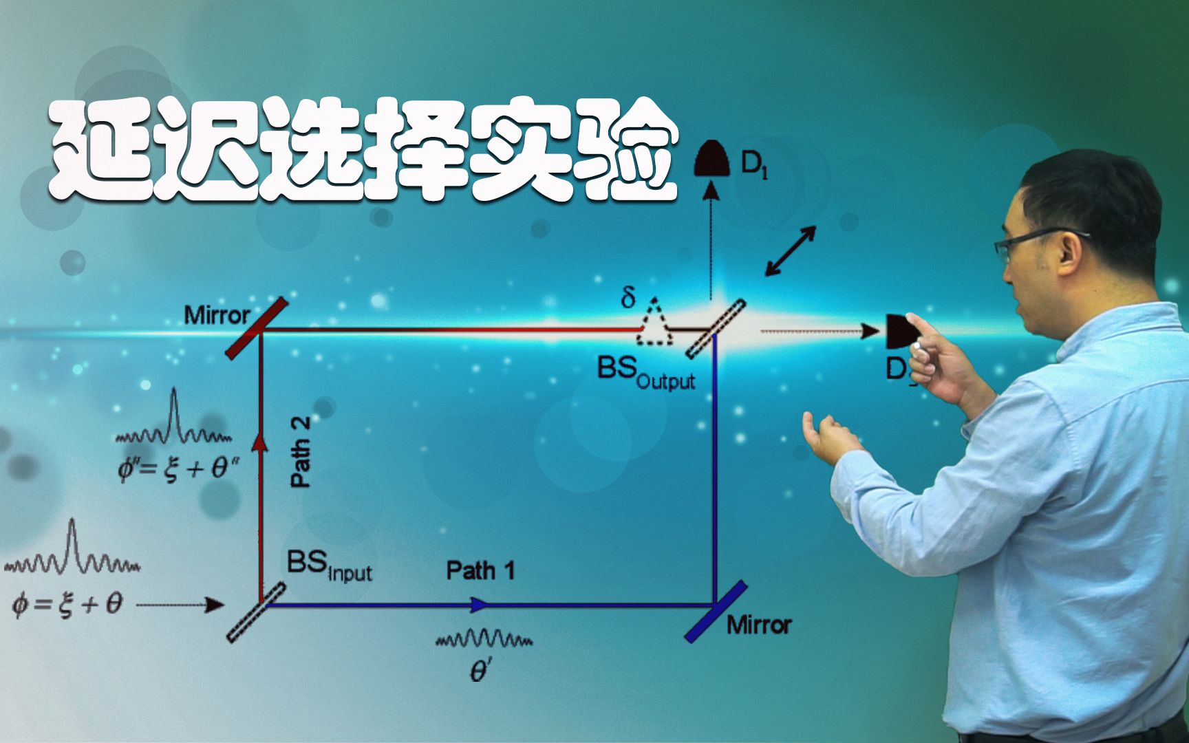 量子延迟选择实验是怎么回事?现在的行为能够改变历史吗?