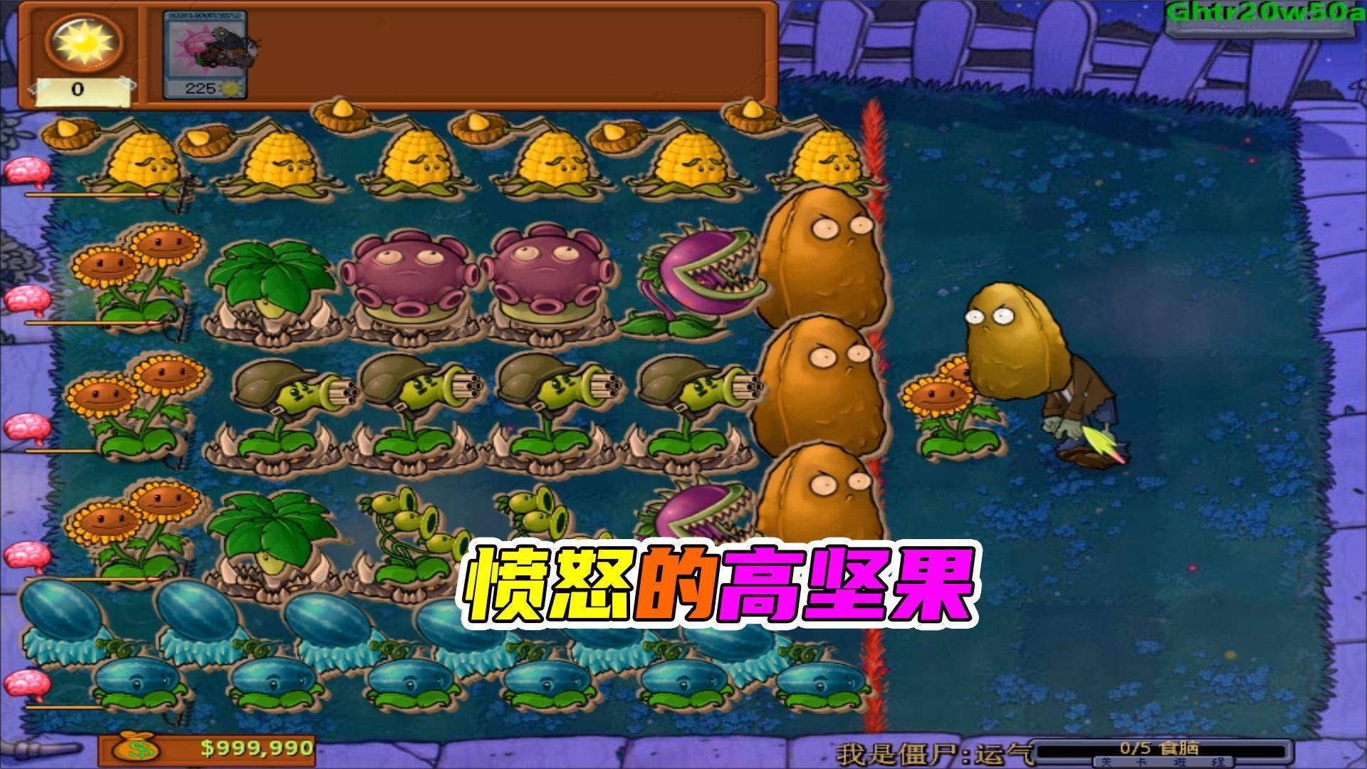 植物大战僵尸:高坚果强势反击,植物们痛定思痛