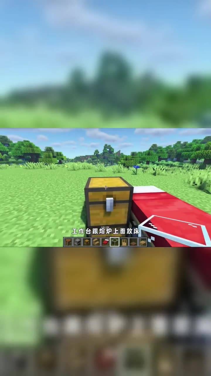 我的世界:只有4格大小的房子?