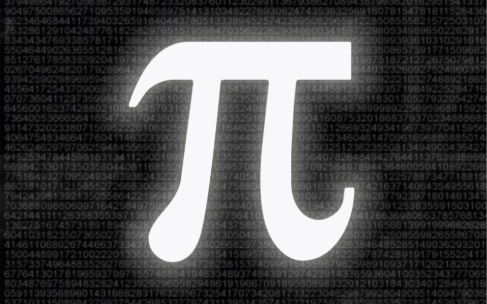 数学中的圆周率,可视化演示