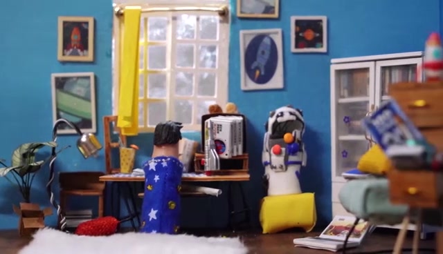 【超有创意】年度公益视频动画,场景概念设计做的很足--名动漫师生自制