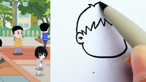 1607. 这是什么车,简笔画,一起学画画