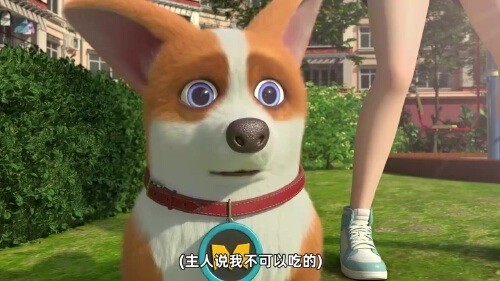 飞狗MOCO:小主人要救狗狗,不料被保安大叔发现了,把狗狗围住了