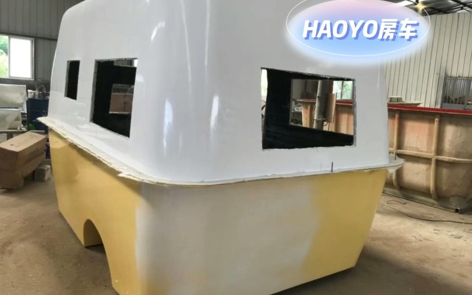 玻璃钢壳体房车制作过程,玻璃钢房车批发价