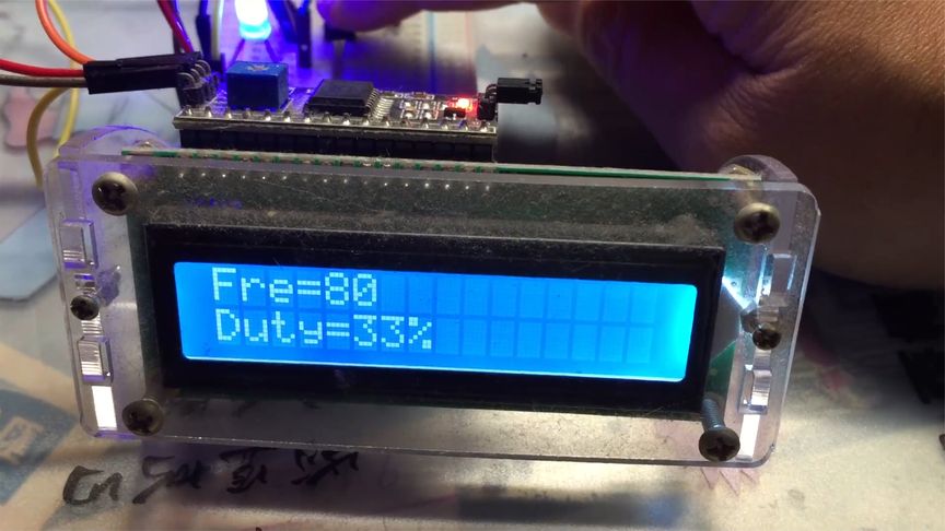 STC8H PWM模块输出实测 程序下节分析