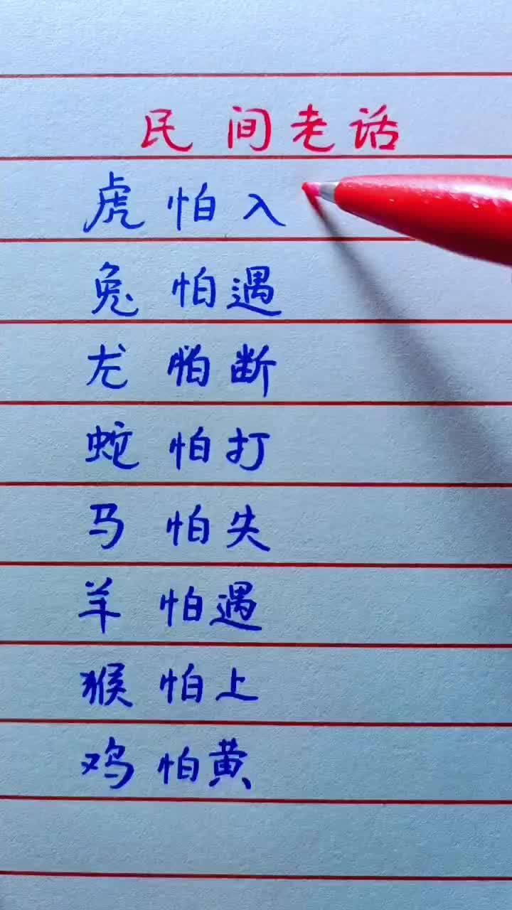 传统文化民间老话