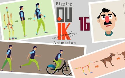 【AE教程】学习使用Duik脚本制作MG人物角色绑定动画Rigging a ...