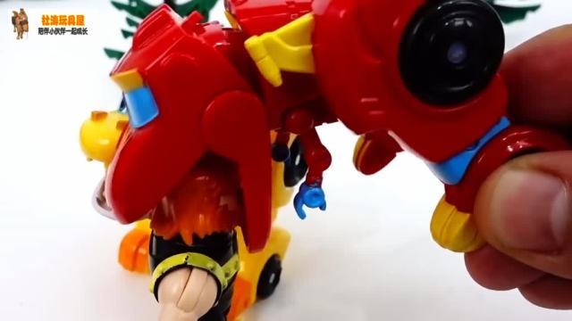 少儿动画 少儿玩具 威力大增的帮帮龙 帮帮龙教训坏家伙