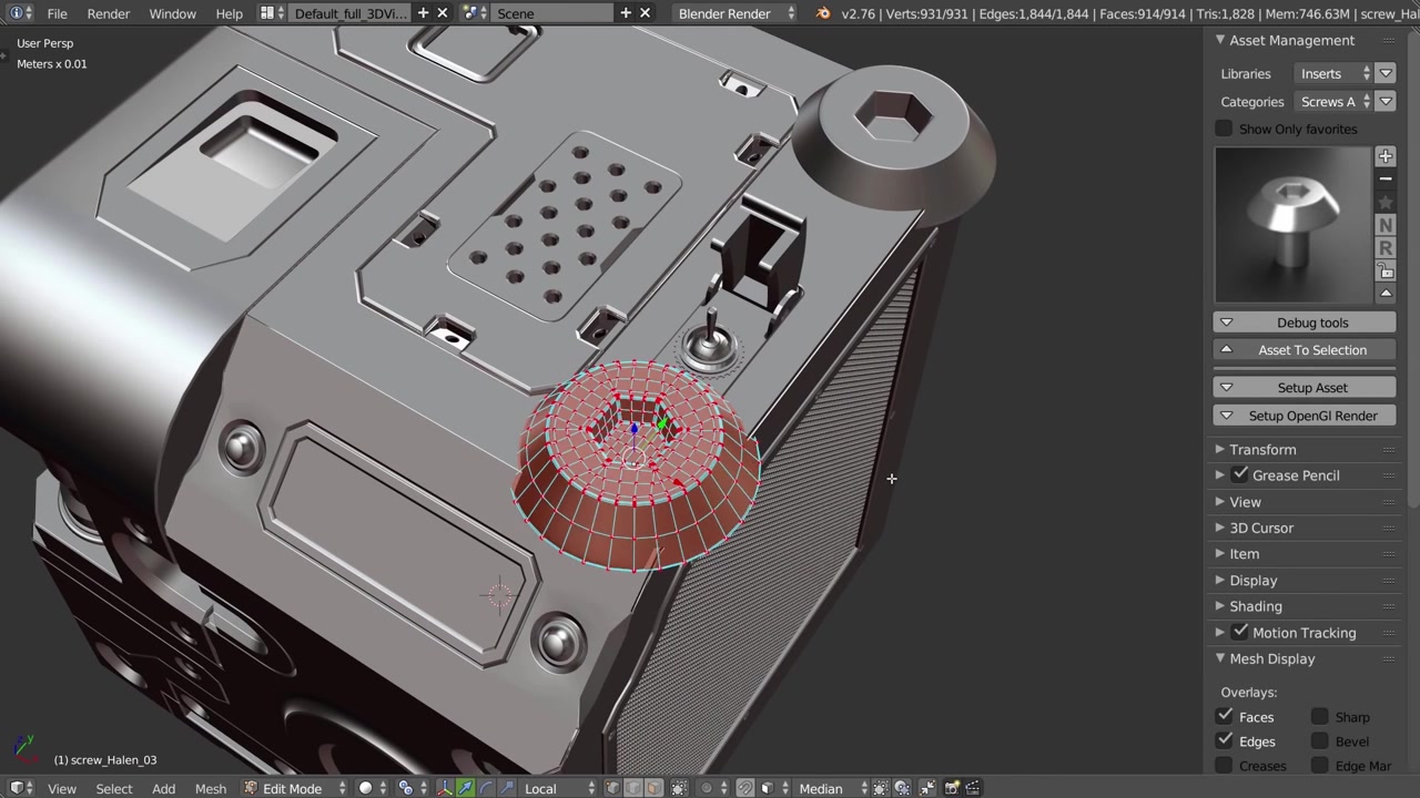 Asset Management Blender资源管理插件使用教程