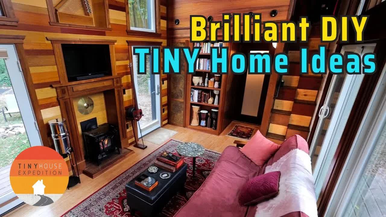 使用回收材料的巧妙 DIY 小房子设计理念!ߤ