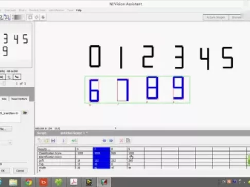 2.11LabVIEW视觉Vision工具包之OCR识别数字