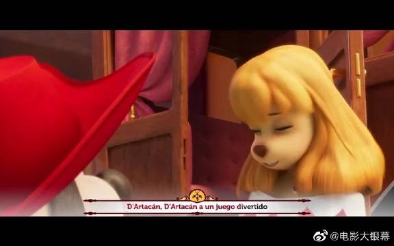 2021西班牙动画电影《达达尼昂与三只剑客狗》预告片,一群狗狗扮演...