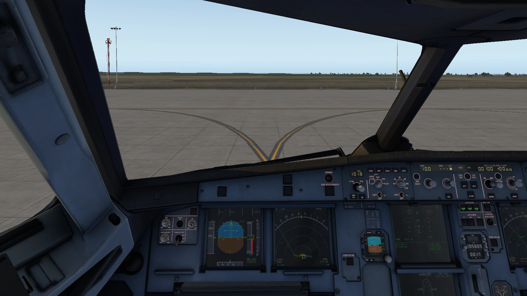 Sinofsx连飞 3月15日敦煌-乌鲁木齐 跑道26起飞_模拟飞行