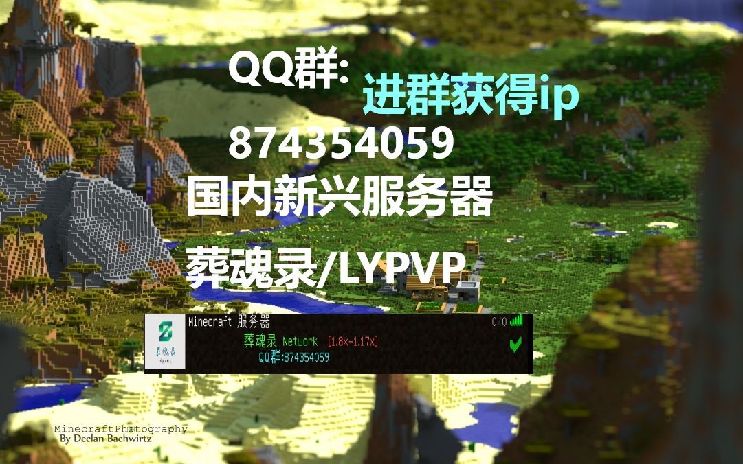 国内新兴小游戏java版服务器-葬魂录/LYPVP 正版与离线登录并存 IP进...