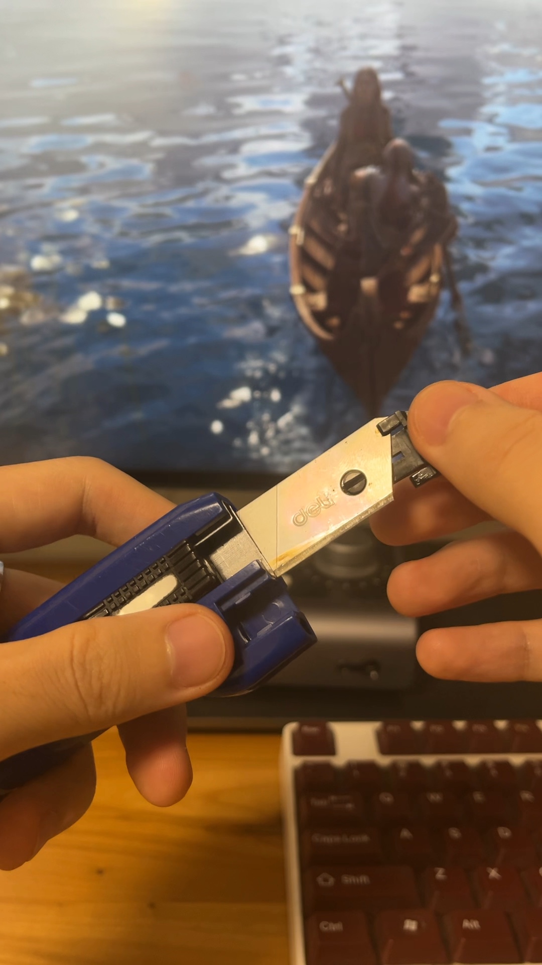 这种小刀后面有个刀片这事你们都知道吗?