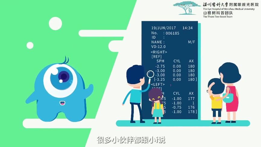 电脑验光单,怎么看