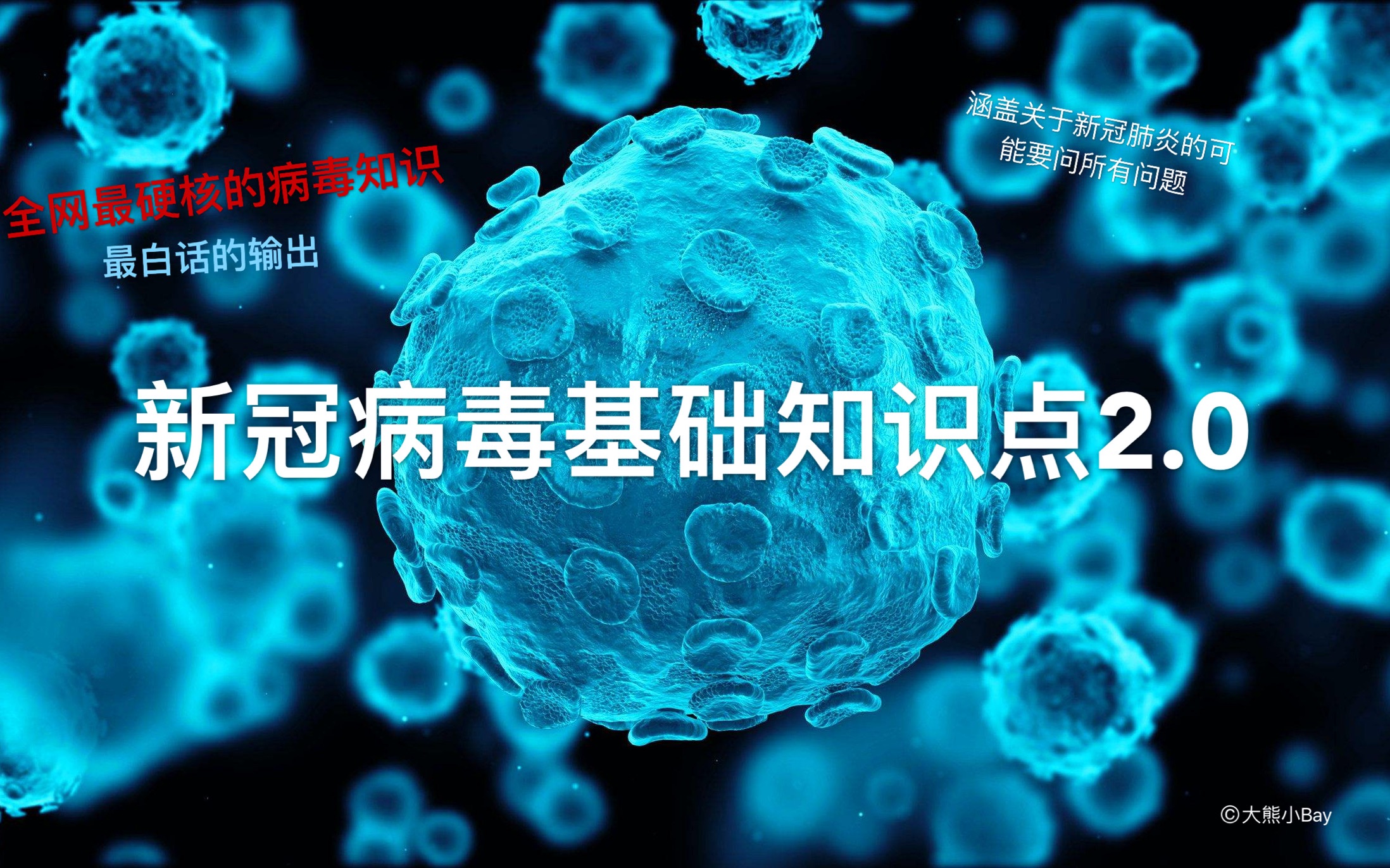 【科普】新冠病毒到底是个什么?新冠病毒基础知识点2.0