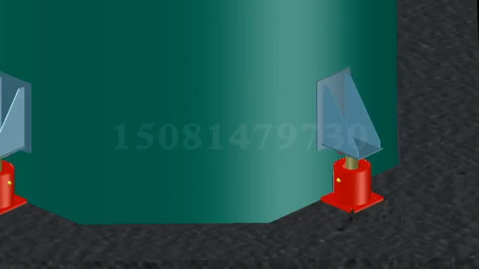 弹簧支架,垂直管道四支点支架