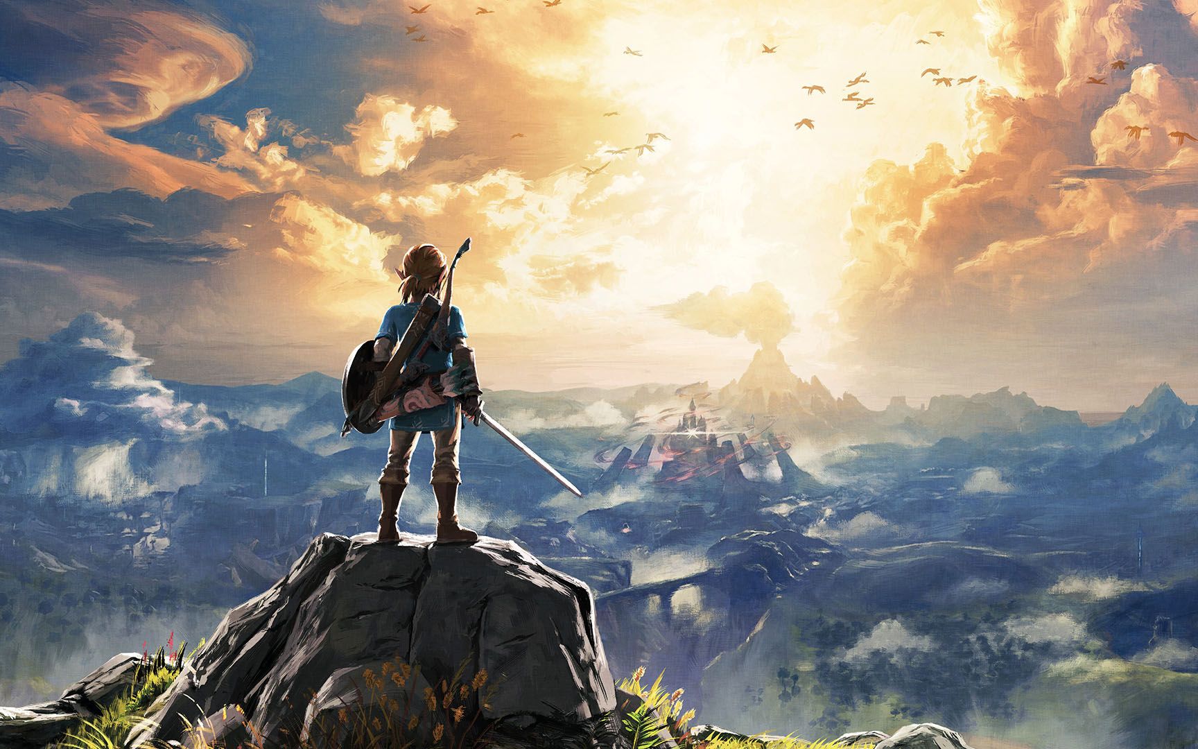 [塞尔达传说]旷野之息,从今天开始,拯救塞尔达公主吧~